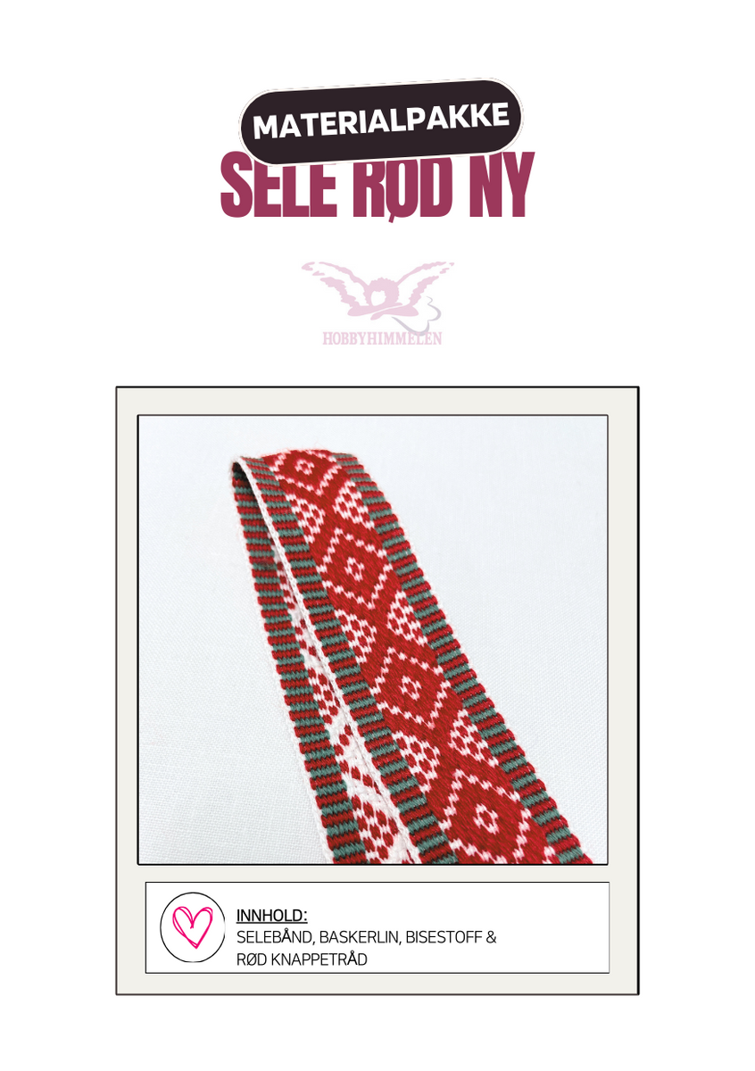 Pakke til Vest Agder sele - NY – HobbyHimmelen