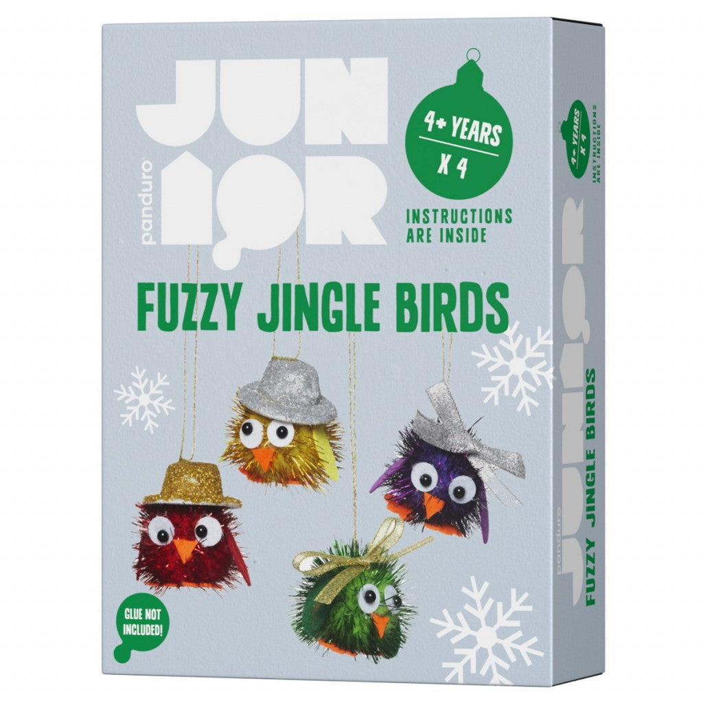 Diy-Sett Fuzzy Jingle Birds – HobbyHimmelen