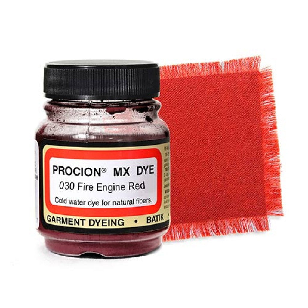 Stoffarge, Procion MX Dye 19g - 030 Fire Engine Red – HobbyHimmelen