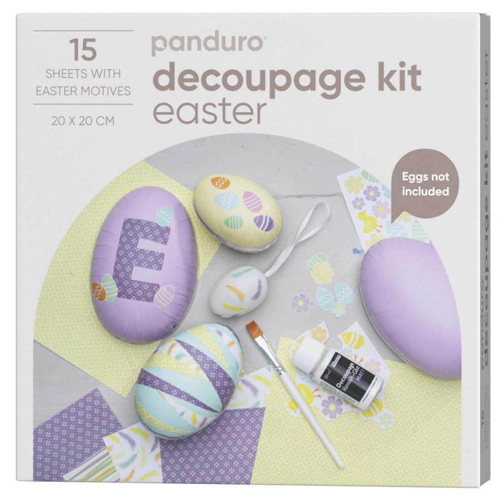 DIY-Kit Påske - Decoupage – HobbyHimmelen